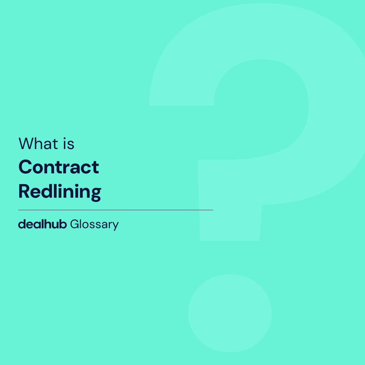 What is Contract Redlining? | DealHub